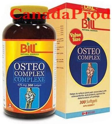 Osteo Complex 300 Softgels - Joint Health Supplement by Bill Natural ...