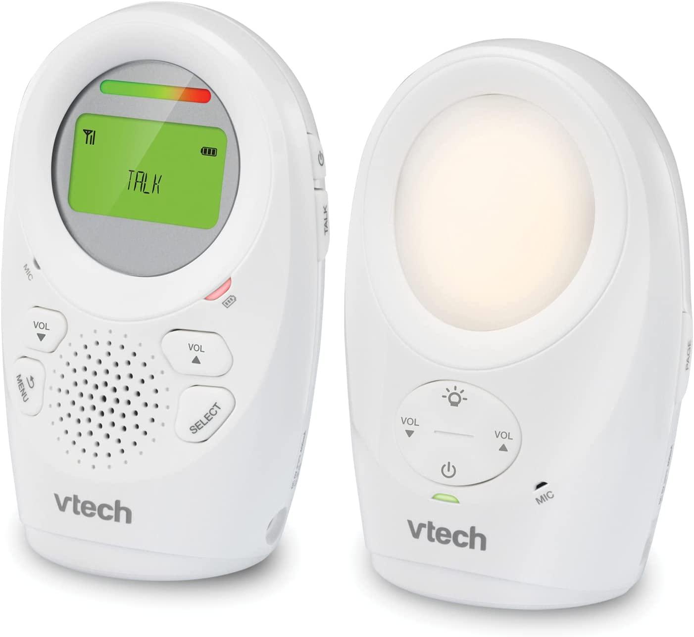 VTech DM1211 Digital Audio Baby Monitor - Enhanced Range, 1 Parent Unit ...