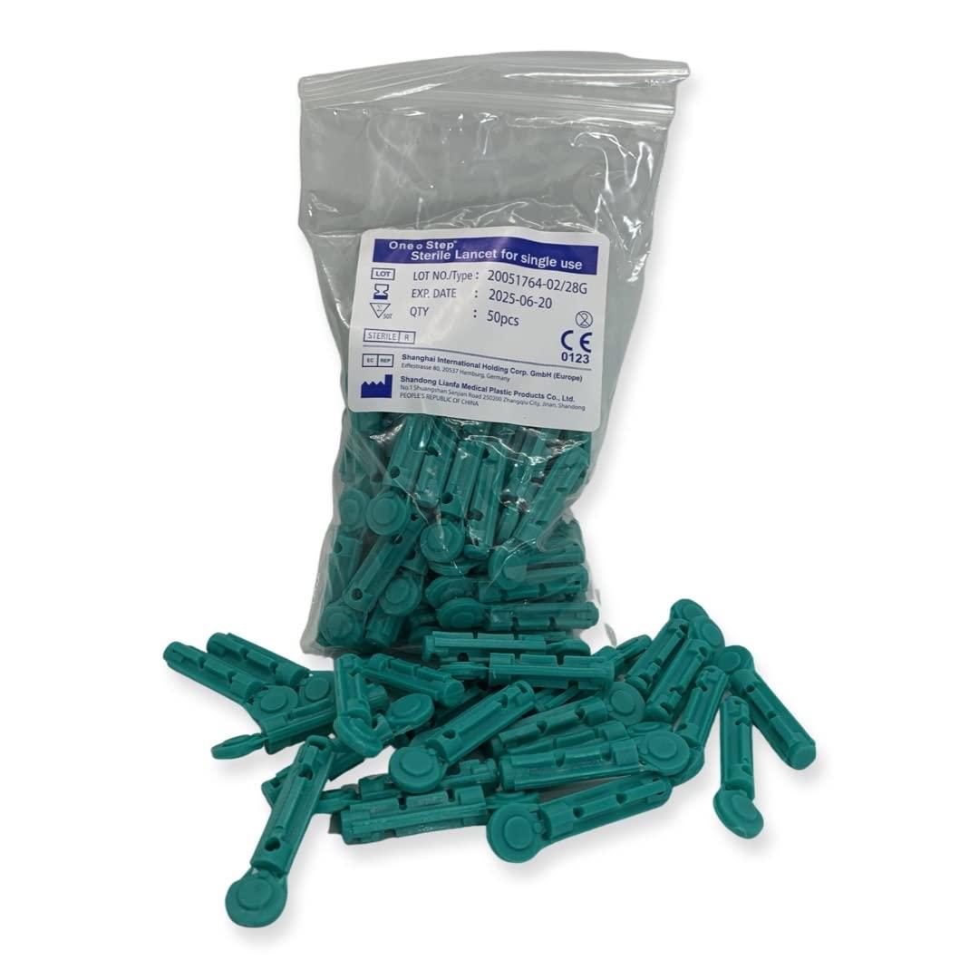 100 x 28G Lancets for PiC, Microlet, Freestyle, One Touch & More ...