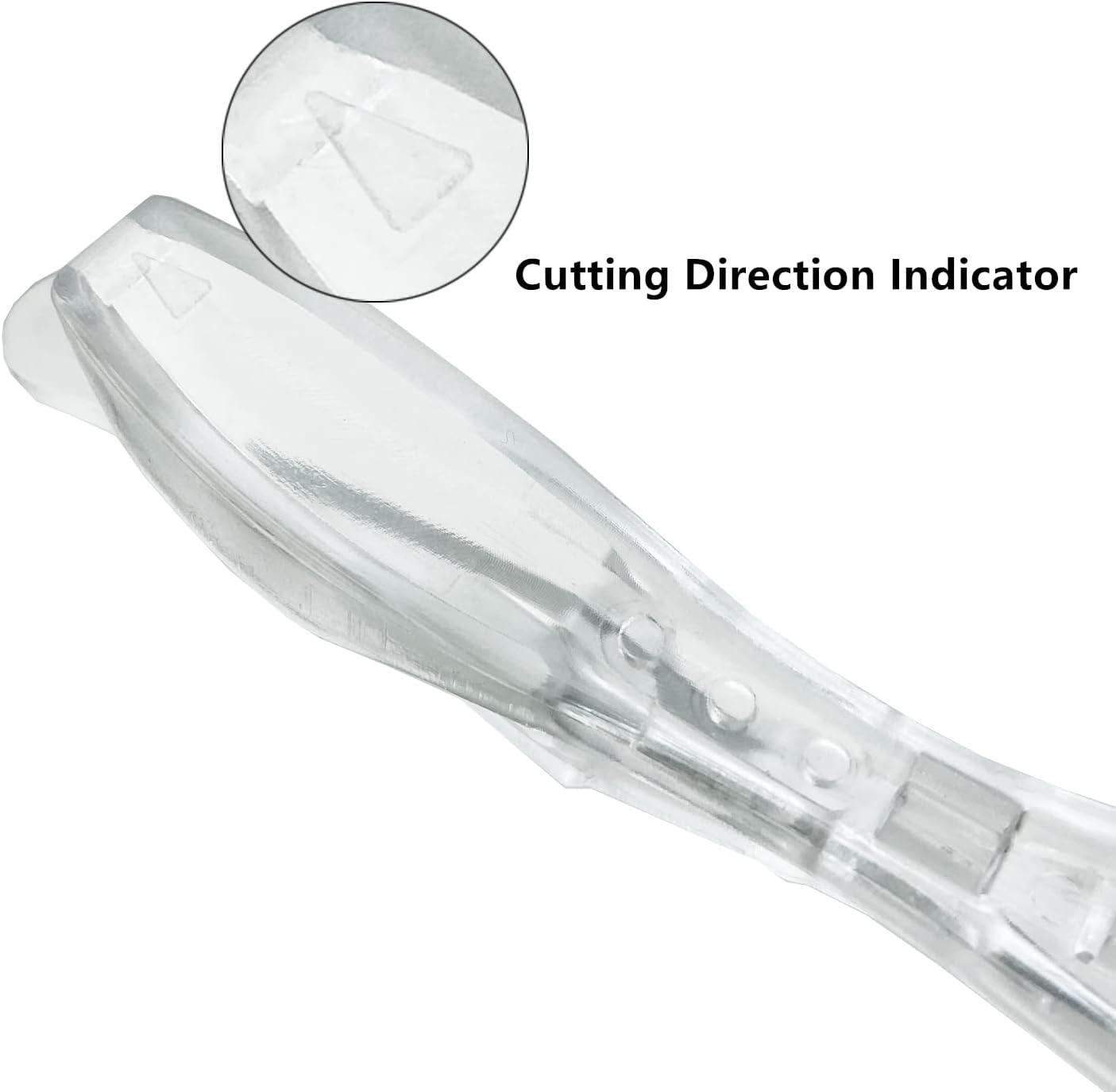 CARTINTS Paper Cutter with Hidden Knife Blade Safety Wrapping Paper ...