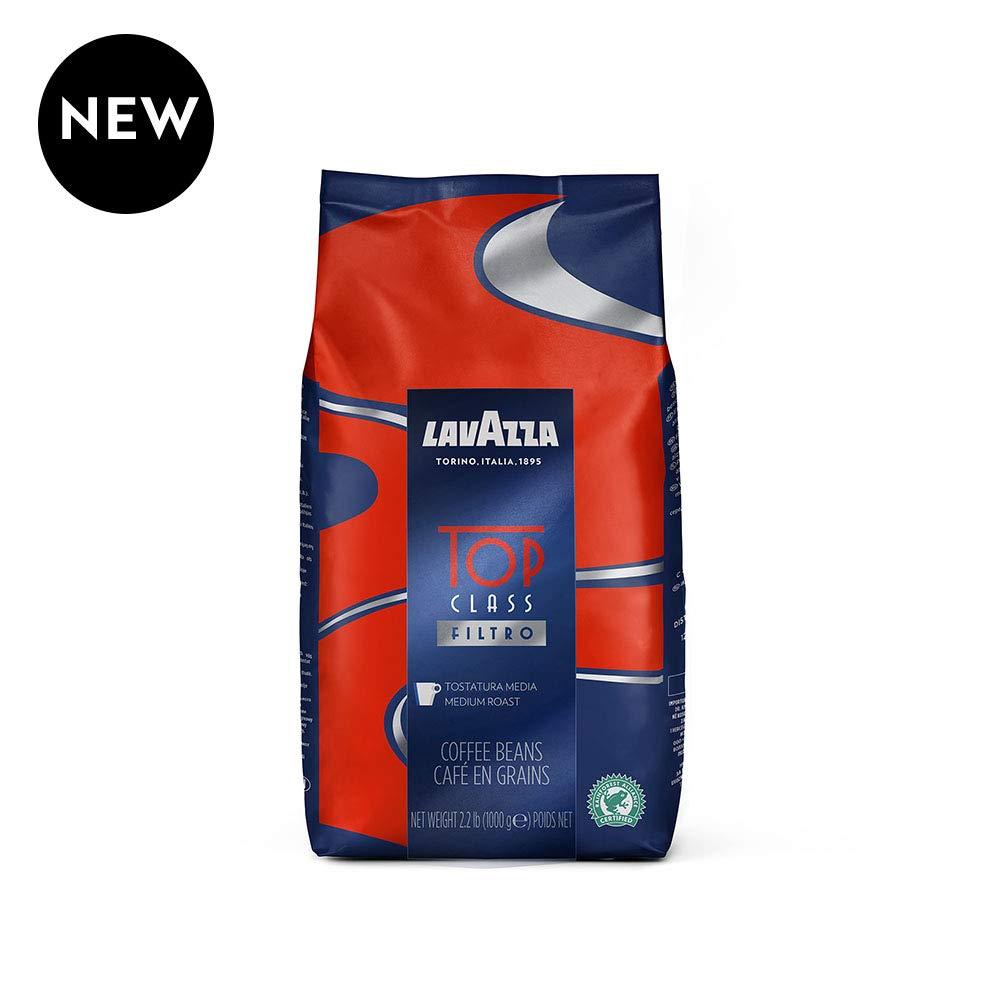Lavazza Top Class Filtro Whole Bean Coffee 2.2LB Bag - Medium Roast 100 ...