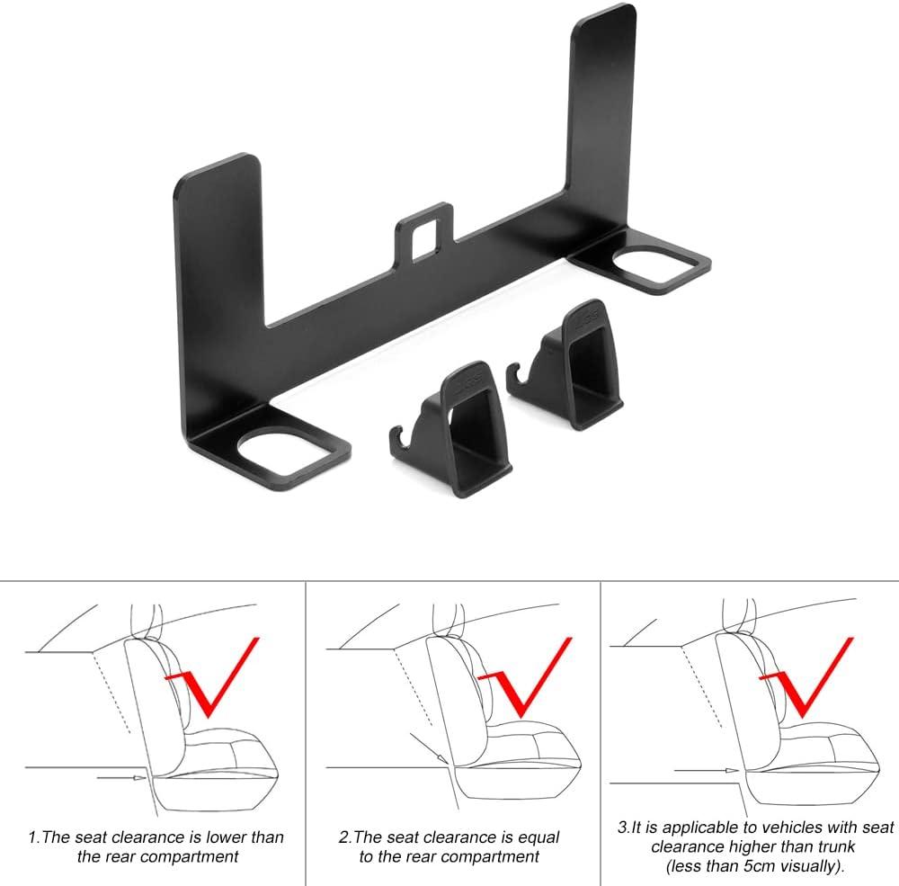 Sunydog ISOFIX Fastening Kit | Universal Child Seat Restraint Anchors ...