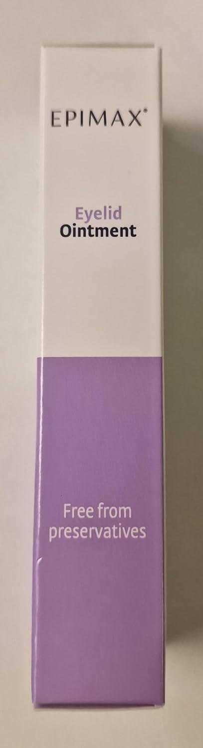 Epimax Eyelid Ointment-A Soothing moisturiser to Help Relieve eyelids That are Dry Itchy red and ...