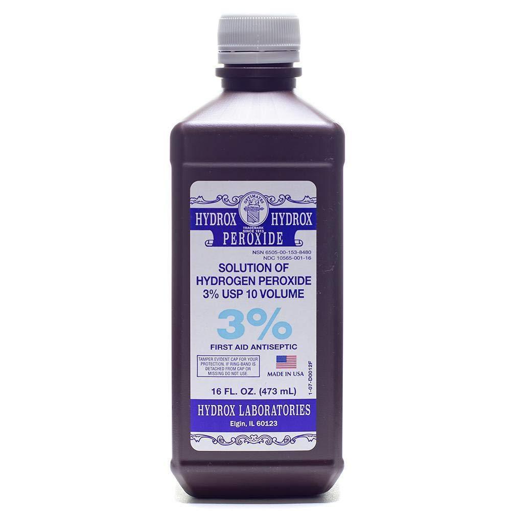 Hydrox Hydrogen Peroxide 3% 16 oz - Top-Quality Solution for Household ...