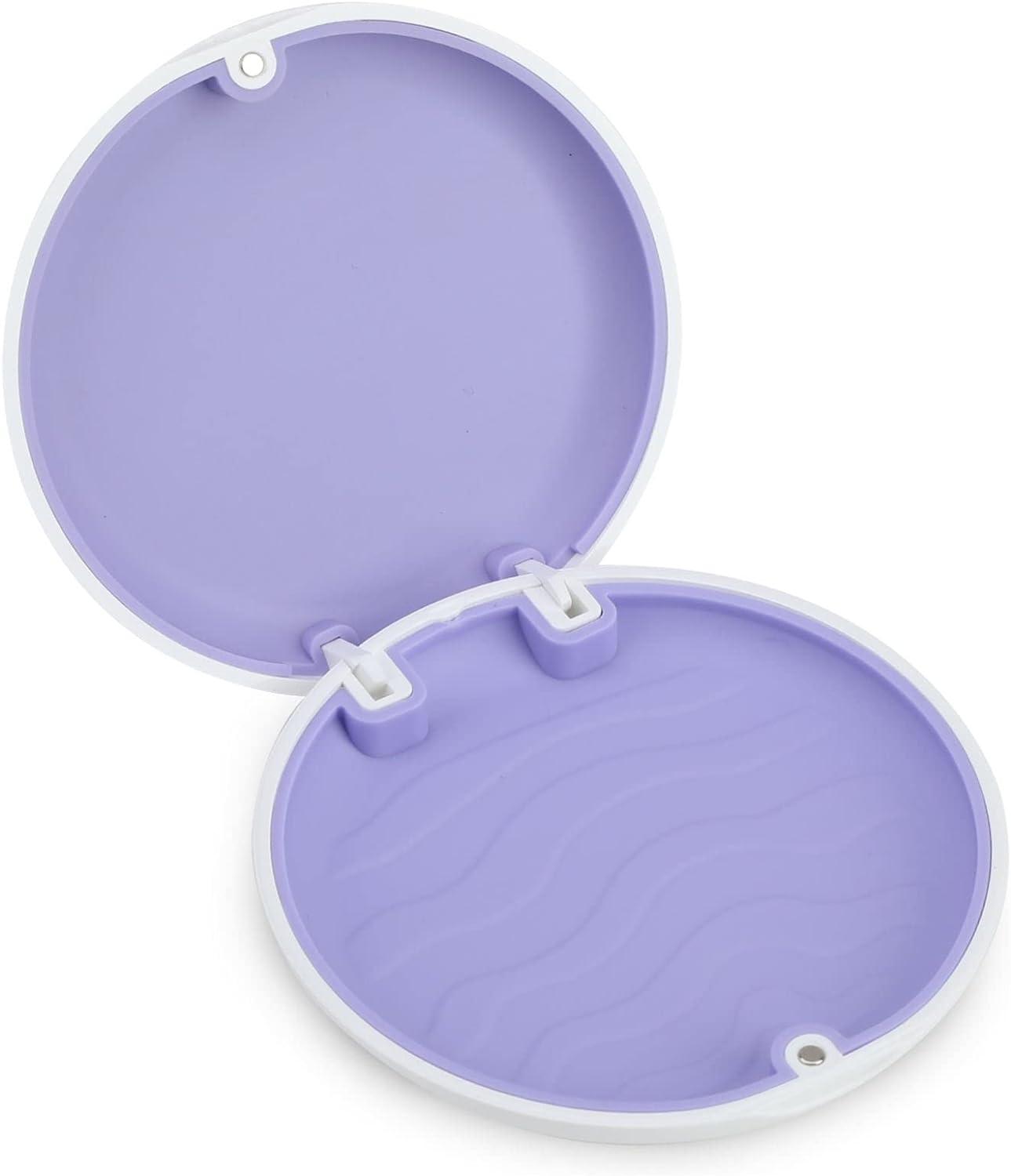 Beejoy Retainer Case Orthodontic Denture Box Round Retainer Box with ...