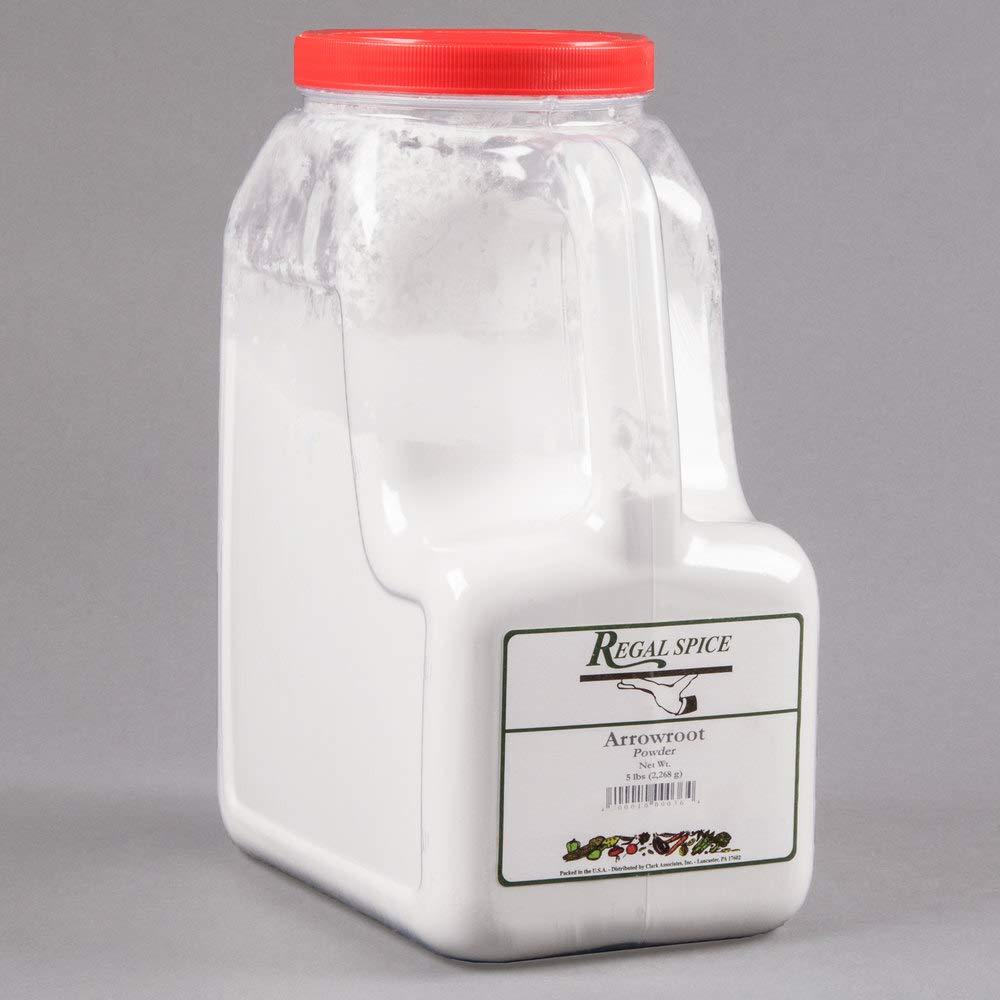 Regal Arrowroot Powder 5 lbs - Premium Bulk Option for Culinary ...