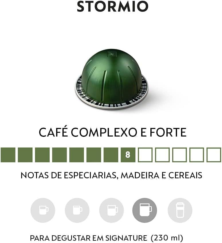 Nespresso VertuoLine Stormio Coffee Capsules - 40-Count Intense Premium ...
