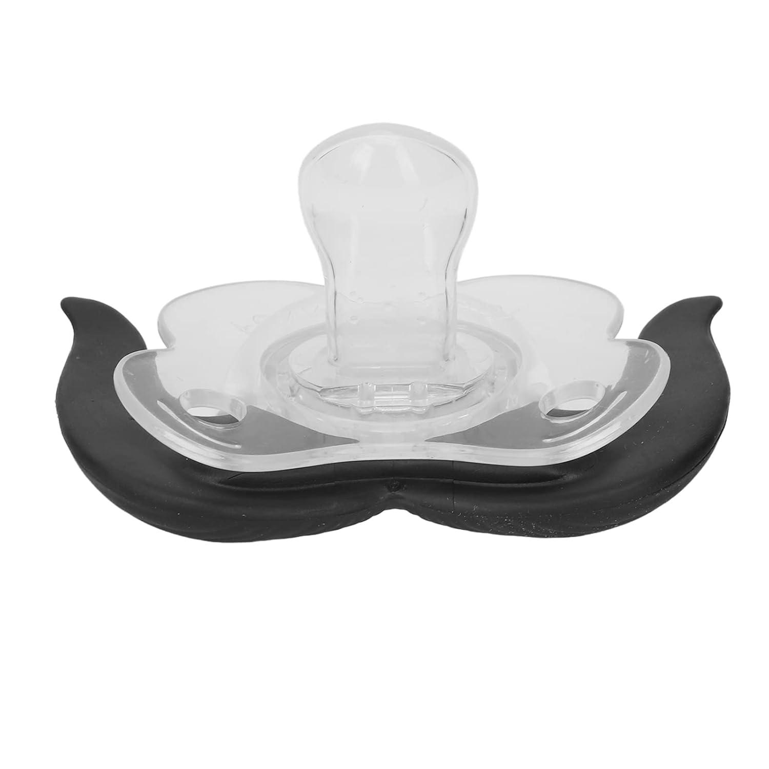 Funny Baby Pacifier with Long Beard - Soft Silicone Orthodontic Chewing ...