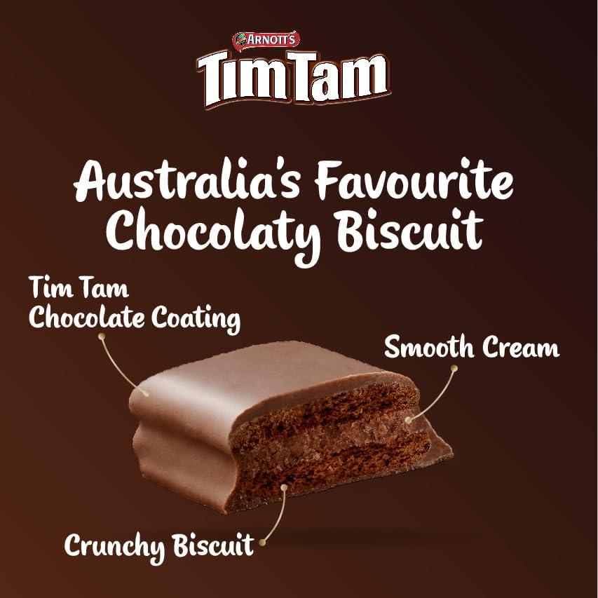 Arnott s Tim Tam Biscuits Bars with Milk Chocolate Flavour Coating ...