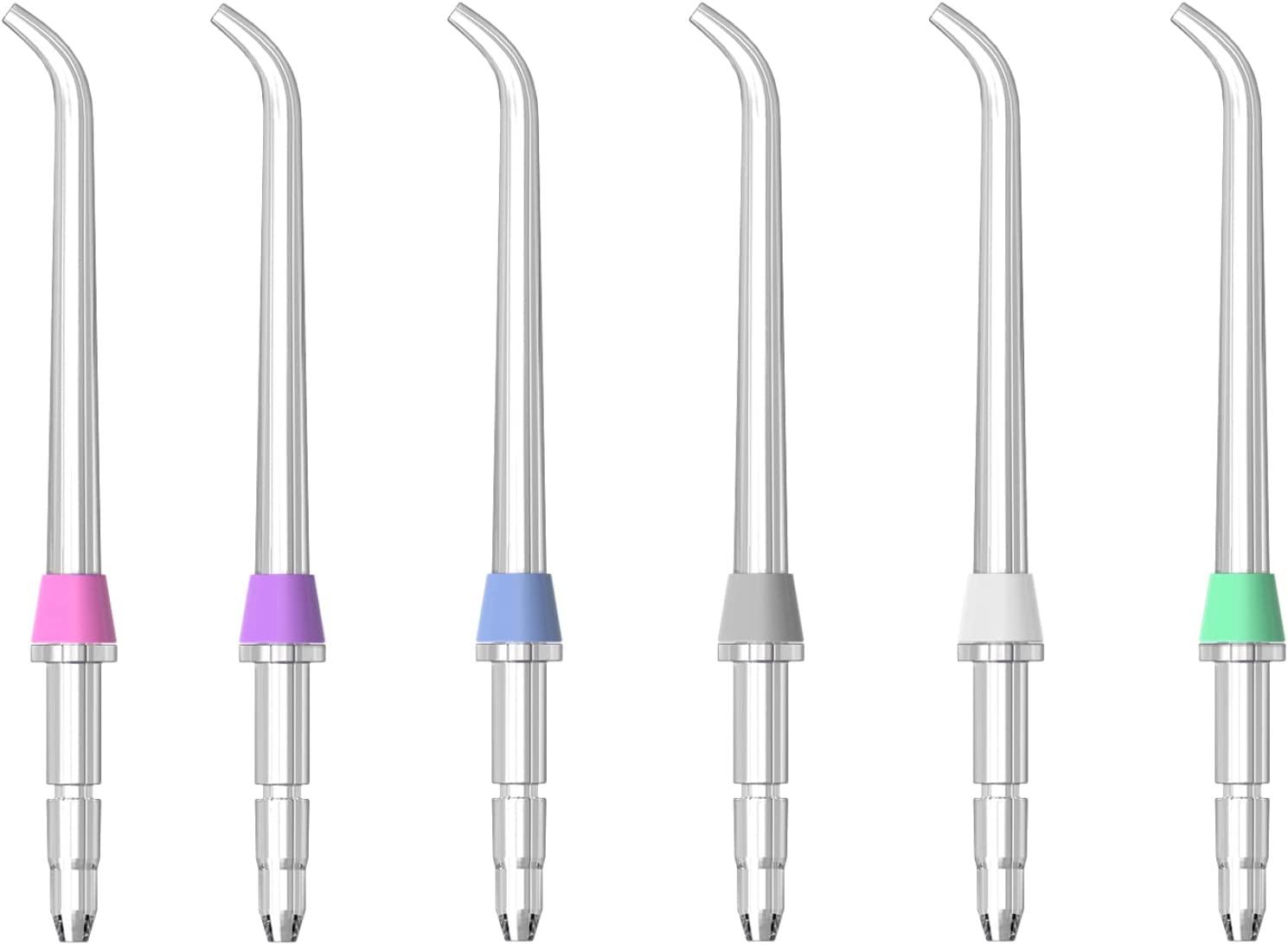 Replacement Tips for Waterpik Water Flosser (6 Classic Jet Tips)