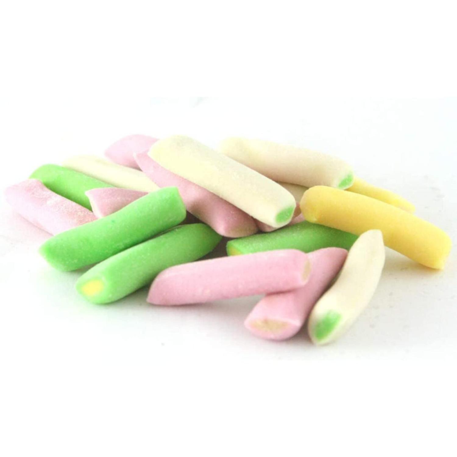 Chewy Rhubarb & Custard Tubes Sweets Share Bag - 1kg | Buy Now with Express International ...