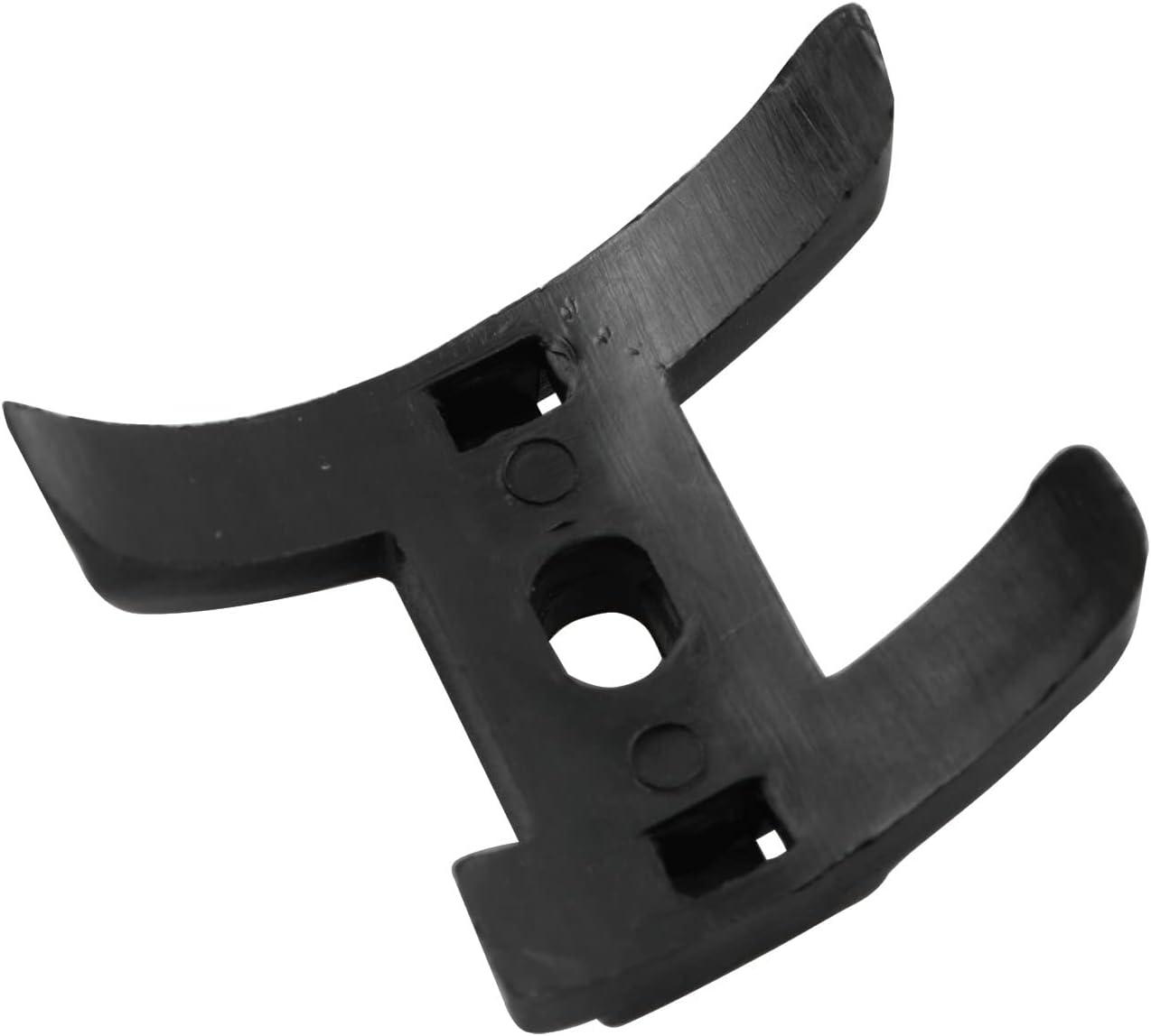 2PCS Black Bike Cable Guide Set with Screws - Anti-Friction Bottom ...