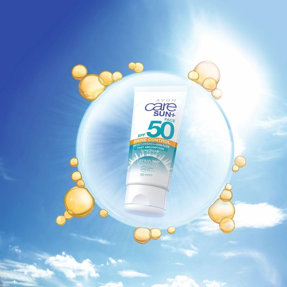 Avon Care Sun+ SPF50 Shine Control Sunscreen for Face 50ml - Best ...