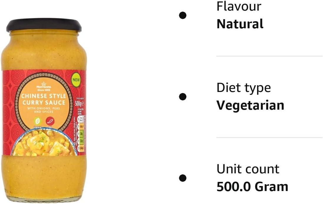 Morrisons Chinese Curry Cooking Sauce 500g | Buy Now with Express ...