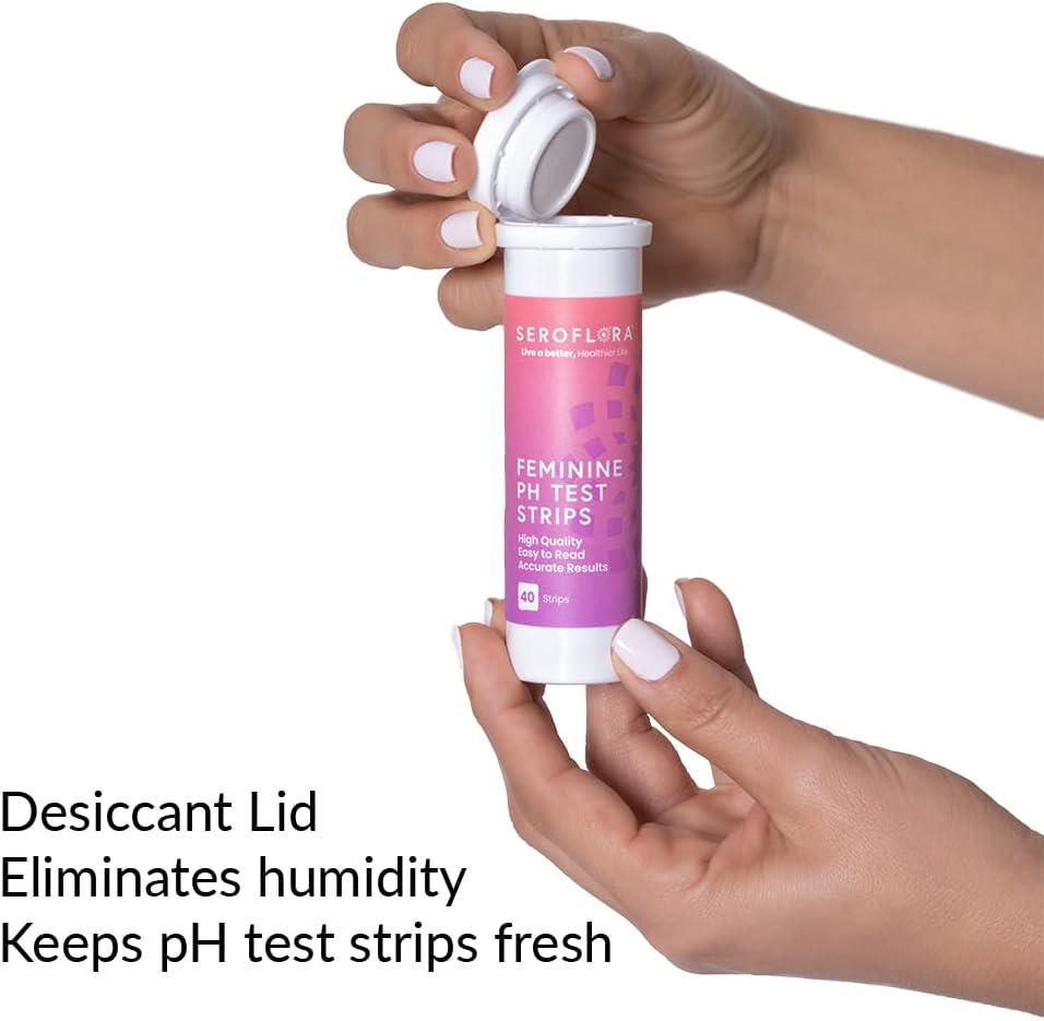 Seroflora Vaginal pH Test Strips for Women - Monitor Vaginal Health ...