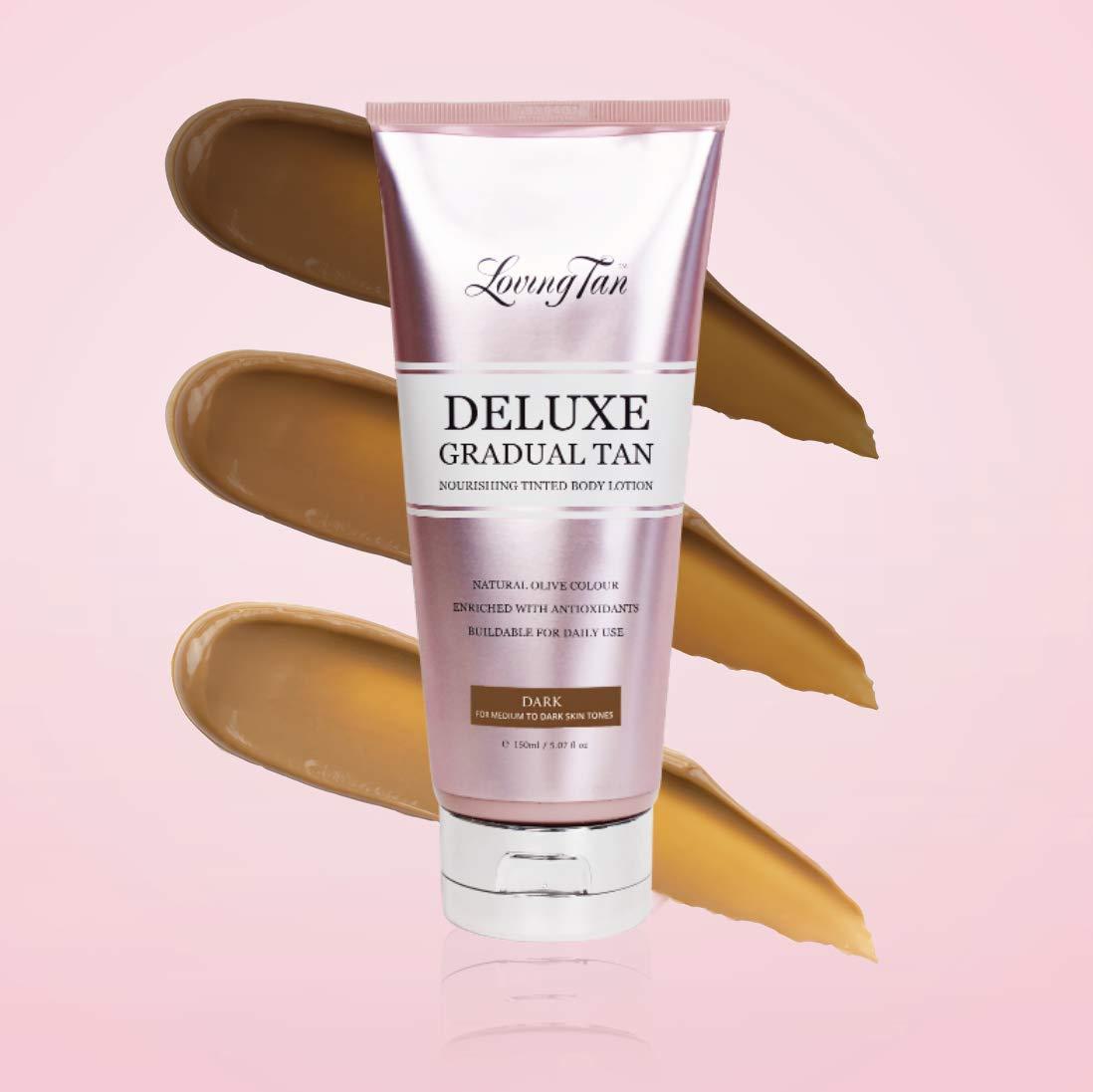Loving Tan Deluxe Gradual Tan (Dark) - Buildable & Natural Sun-Kissed ...