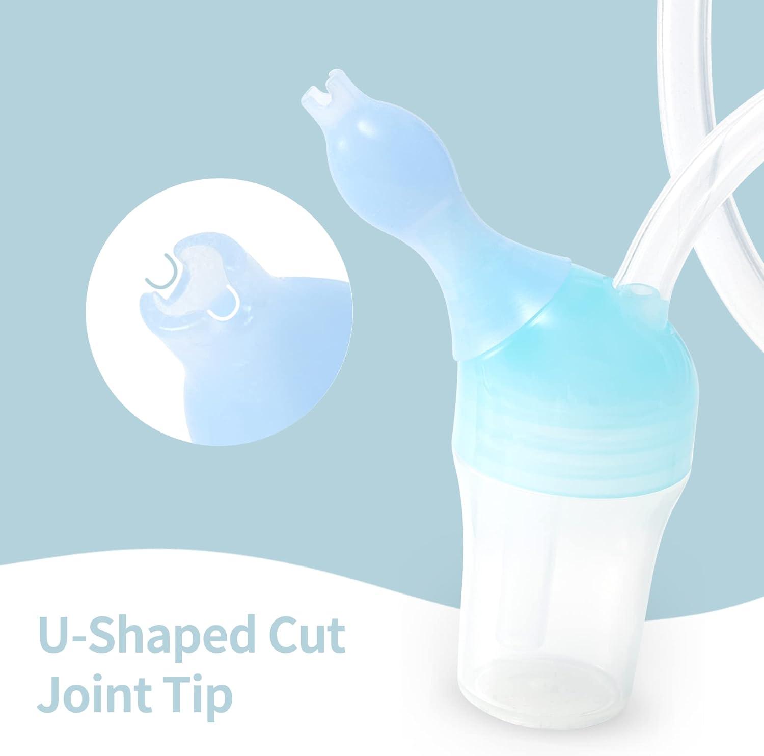 Pigeon Baby Nasal Aspirator with Silicone Nose Nozzle + Exclusive Case ...