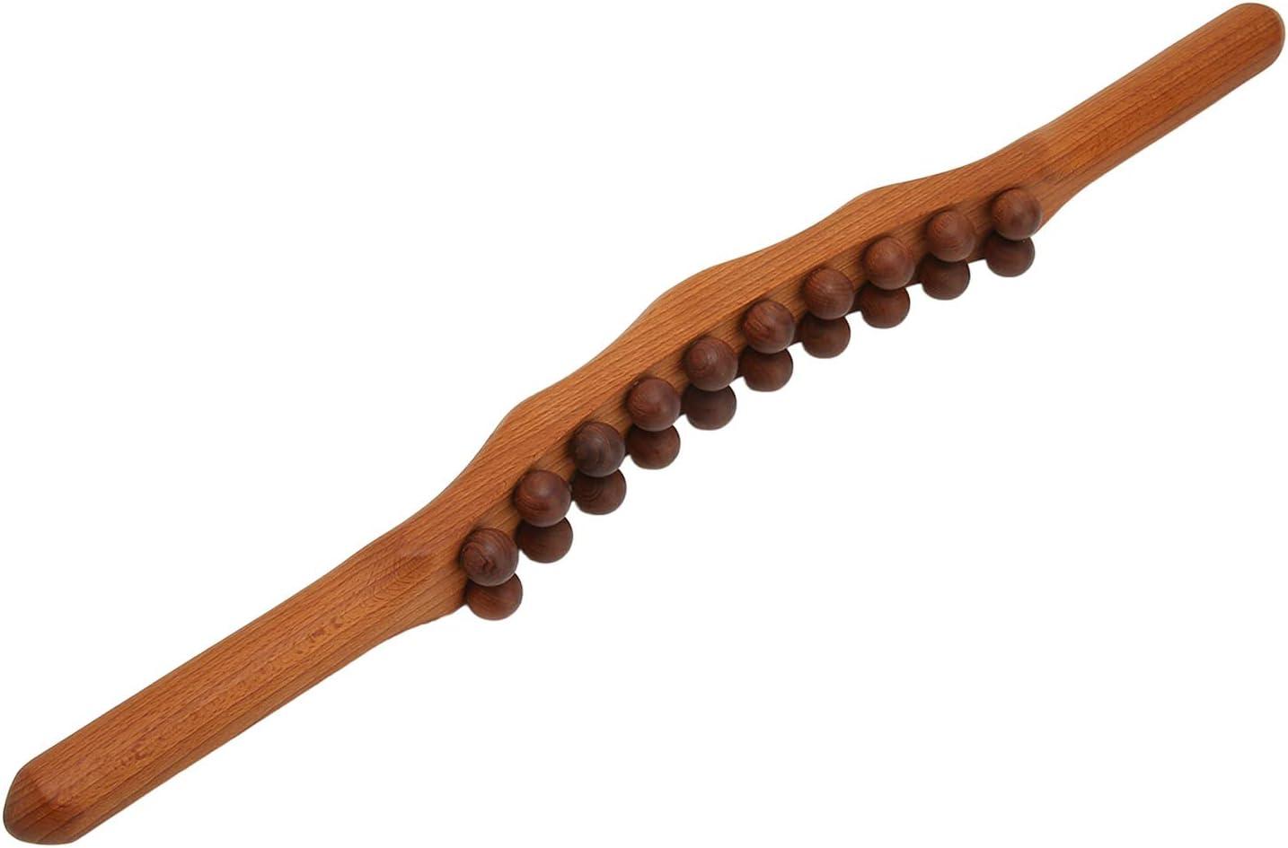 20 Pearl Wood Massage Stick - Corrosion-Resistant Ergonomic Tool for ...