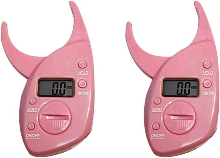 Nuobesty Digital LCD Body Fat Caliper - Accurate Body Fat Measurement ...