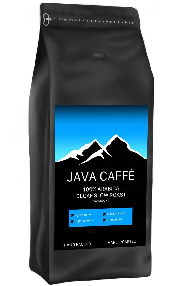 Java Caffe Colombian DECAF GROUND Coffee (1kg) - Hand Roasted Full ...