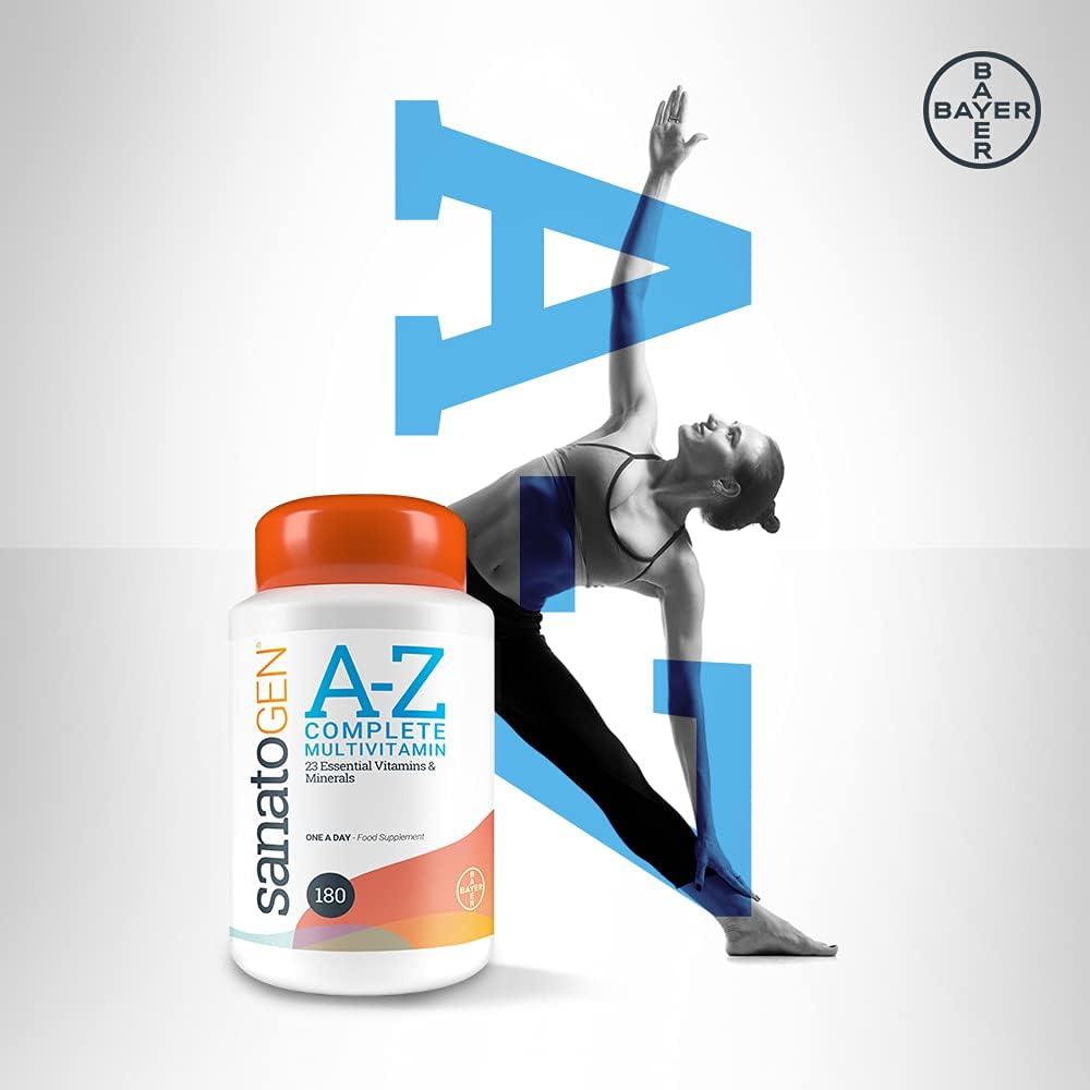 Sanatogen A-Z Complete Multivitamin Tablets | 180 Tablets | 6 Months ...