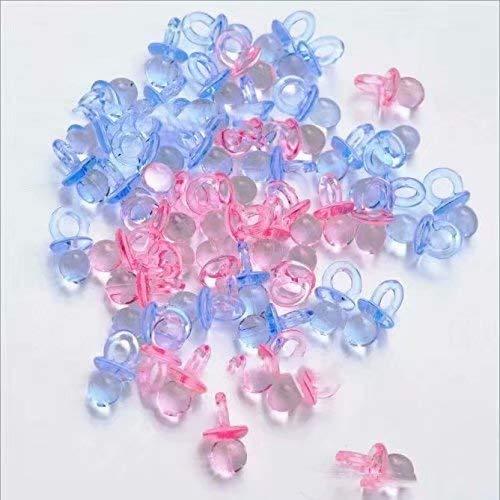 Uteruik Mini Pacifiers for Baby Shower Decorations - 100pcs Party ...