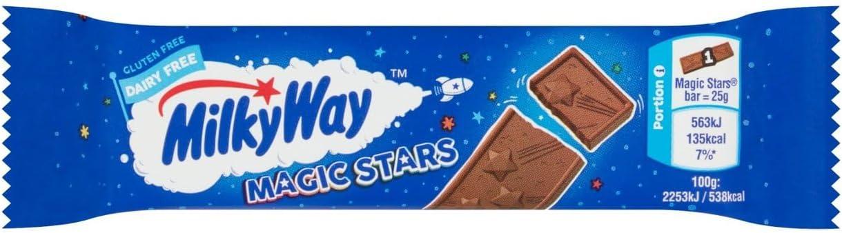 Chocolate Bar Bundle With Milky Way Magic Stars Dairy Free Chocolate ...