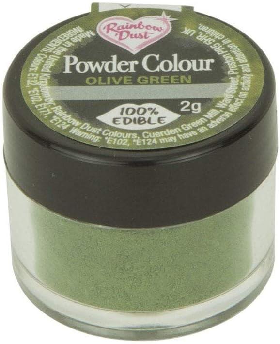 Rainbow Dust Olive Green Food Powder Colour | Buy Now with Express ...