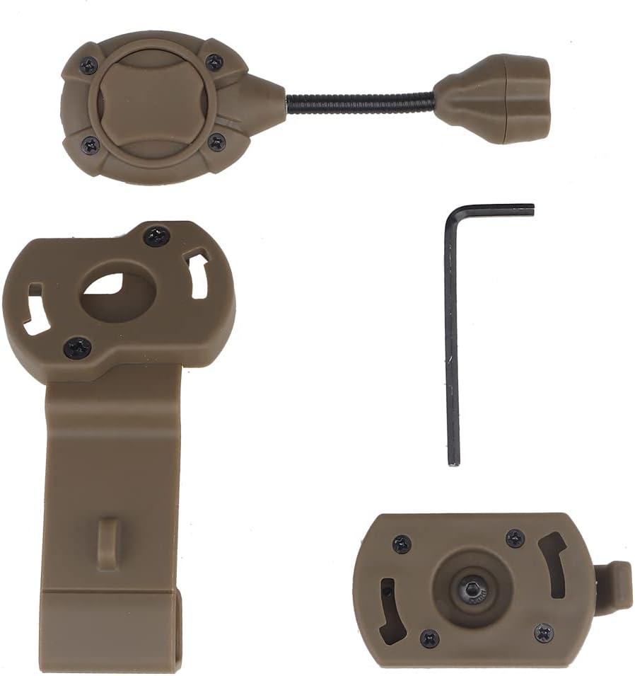 Tactical Helmet Light - 3 Colors Signal Light Adapter for Ops Core ...