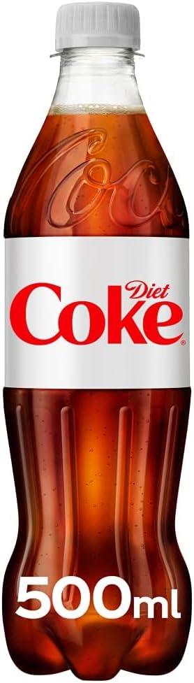 Diet Coke 500ml Soft Drink - Refreshing Cola (Pack of 1) | Buy Now with ...
