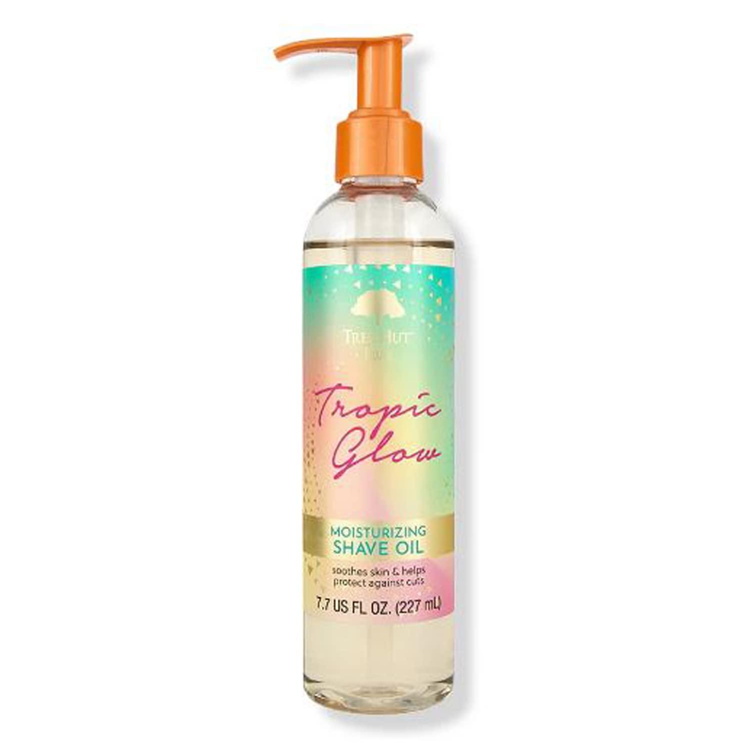 Tree Hut Tropic Glow Shave Oil Set - Sugar & Shea Butter Formula for ...