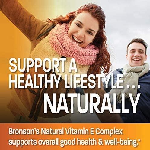 Natural Vitamin E Complex 400 I.U. Softgels - 250 Count (Pack of 1 ...