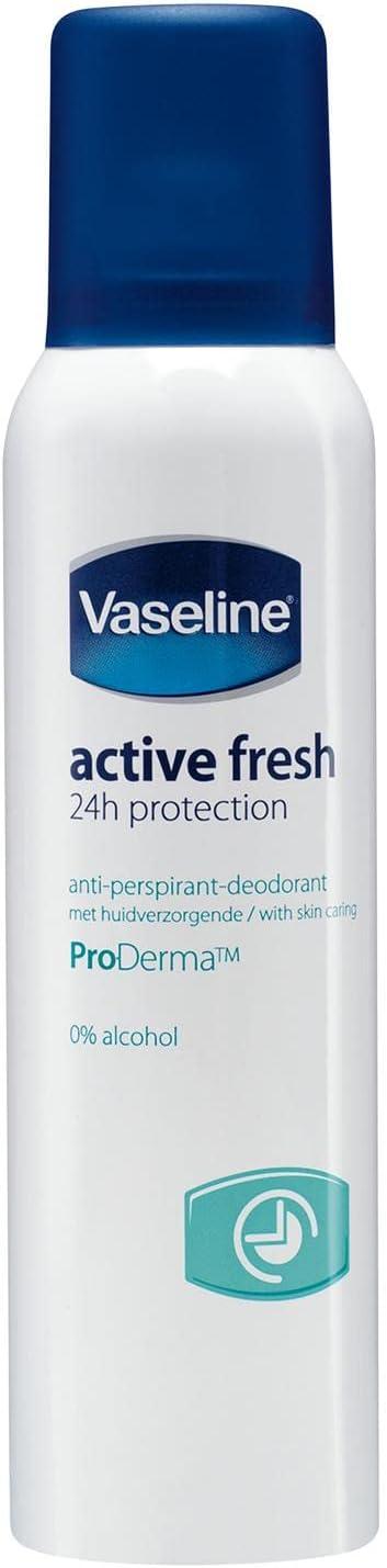 Vaseline Antiperspirant Deodorant Active Fresh With Proderma - 150Ml ...