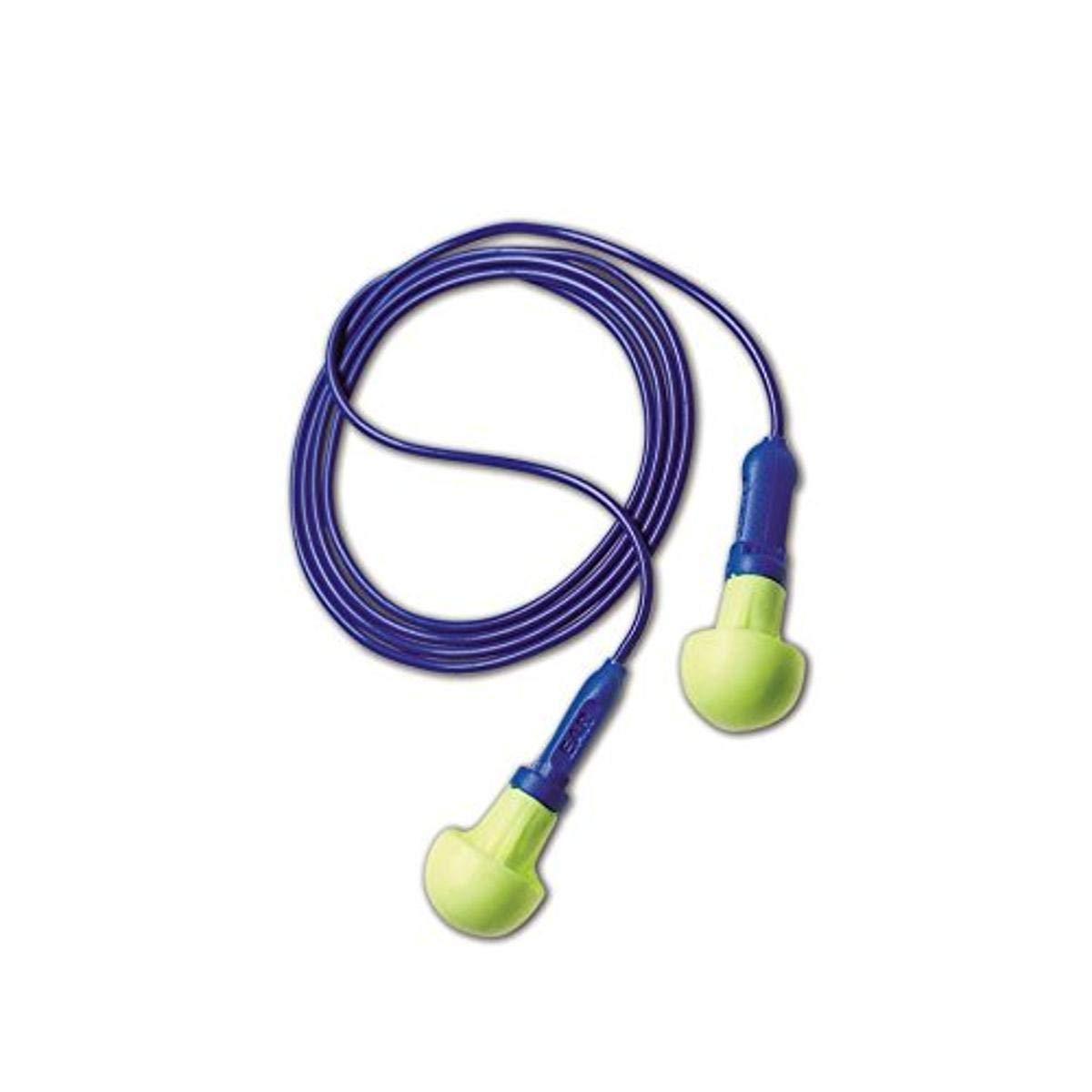 3M E-A-R Push-Ins Earplugs 318-1003 Corded Poly Bag - Pack of 200 | Buy ...
