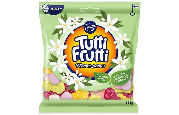 Fazer Tutti Frutti Flower Power Gummy Pack of 325g 11.5 oz | Buy Now ...