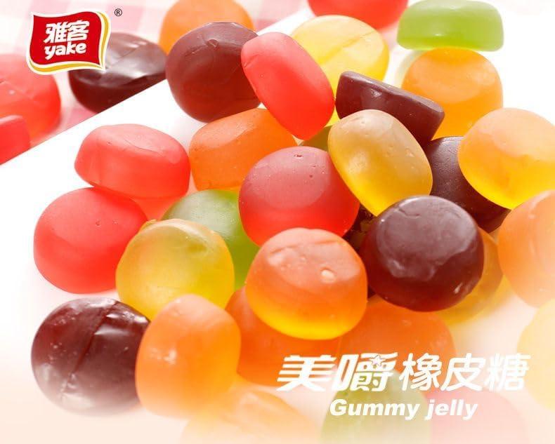 Ready to eat fruit juice fudge gummy candy children's fruit flavored ...