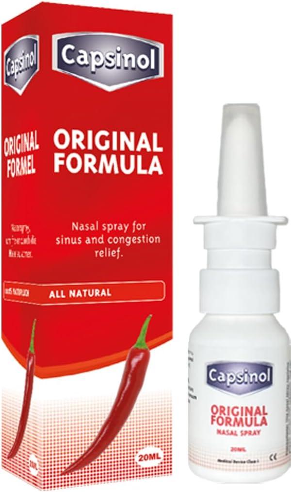 Capsinol Nasal Spray - Fast Relief for Nasal Congestion | International ...