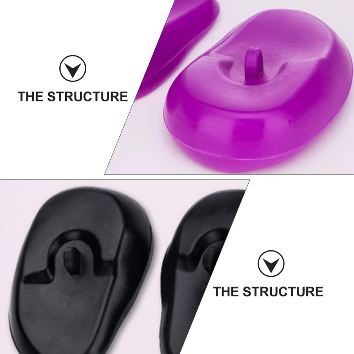 Professional Hairdressing Ear Protector - 6 Pairs of Ear Shower Caps ...