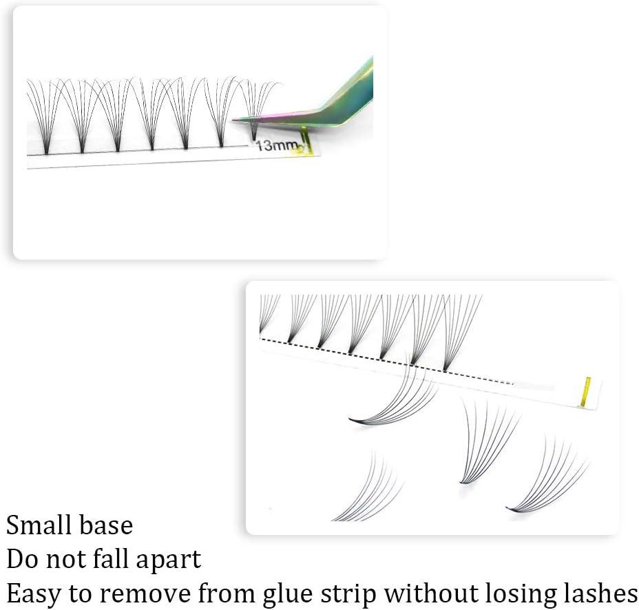 7D-0.07D-9mm Pre Made Fan Eyelash Extensions | B&Q LASH Russian Volume ...