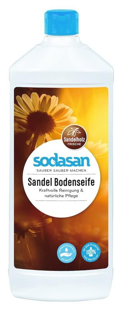 Sodasan Floor Cleaning Care 1L - Eco-Friendly Cleaner (Pack of 6) | International Shipping ...