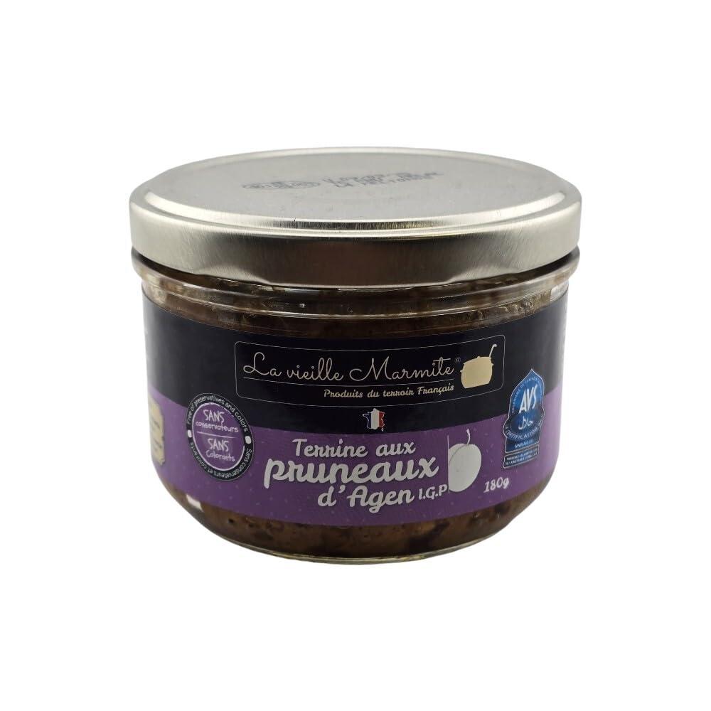 La Vieille Marmite Halal Agen Prune Terrine 180g Rustic terrine ...