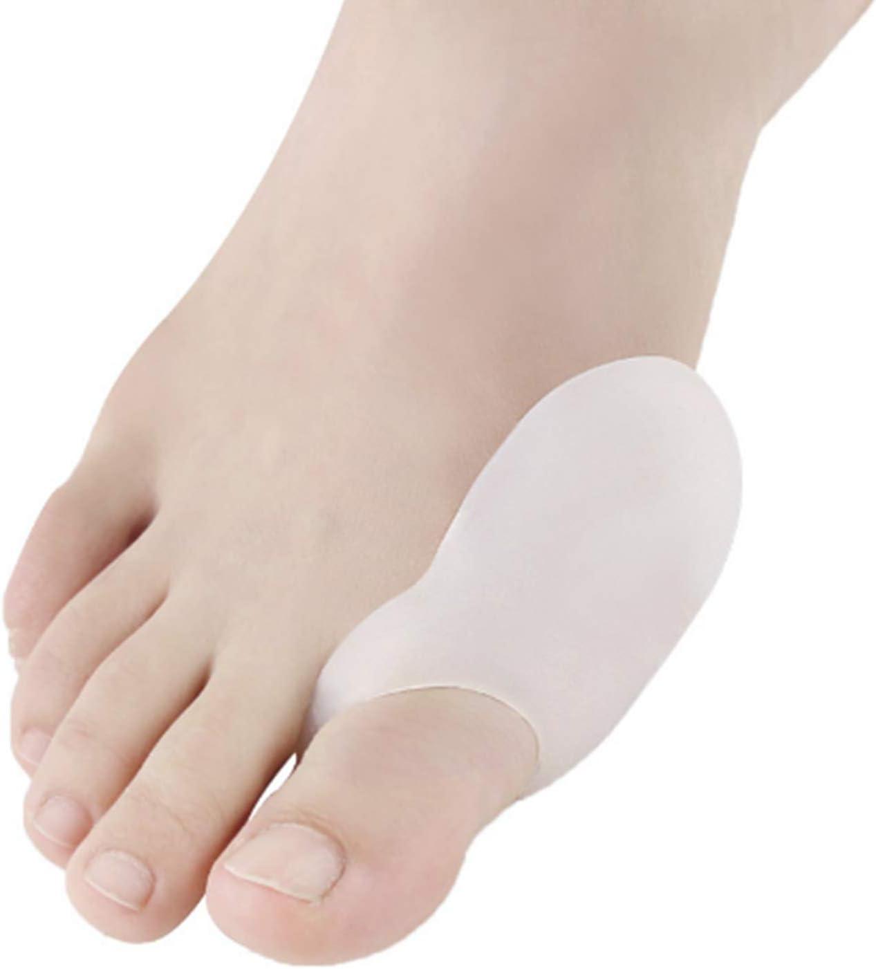 Soft Gel Big Toe Bunion Guards - 5 Pairs | Bunionette Pads for Pain ...