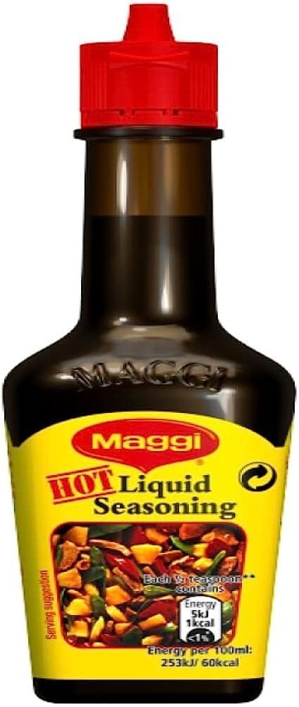 Maggi Liquid Seasoning Hot | Aromatic Liquid Flavouring | Food Flavour ...