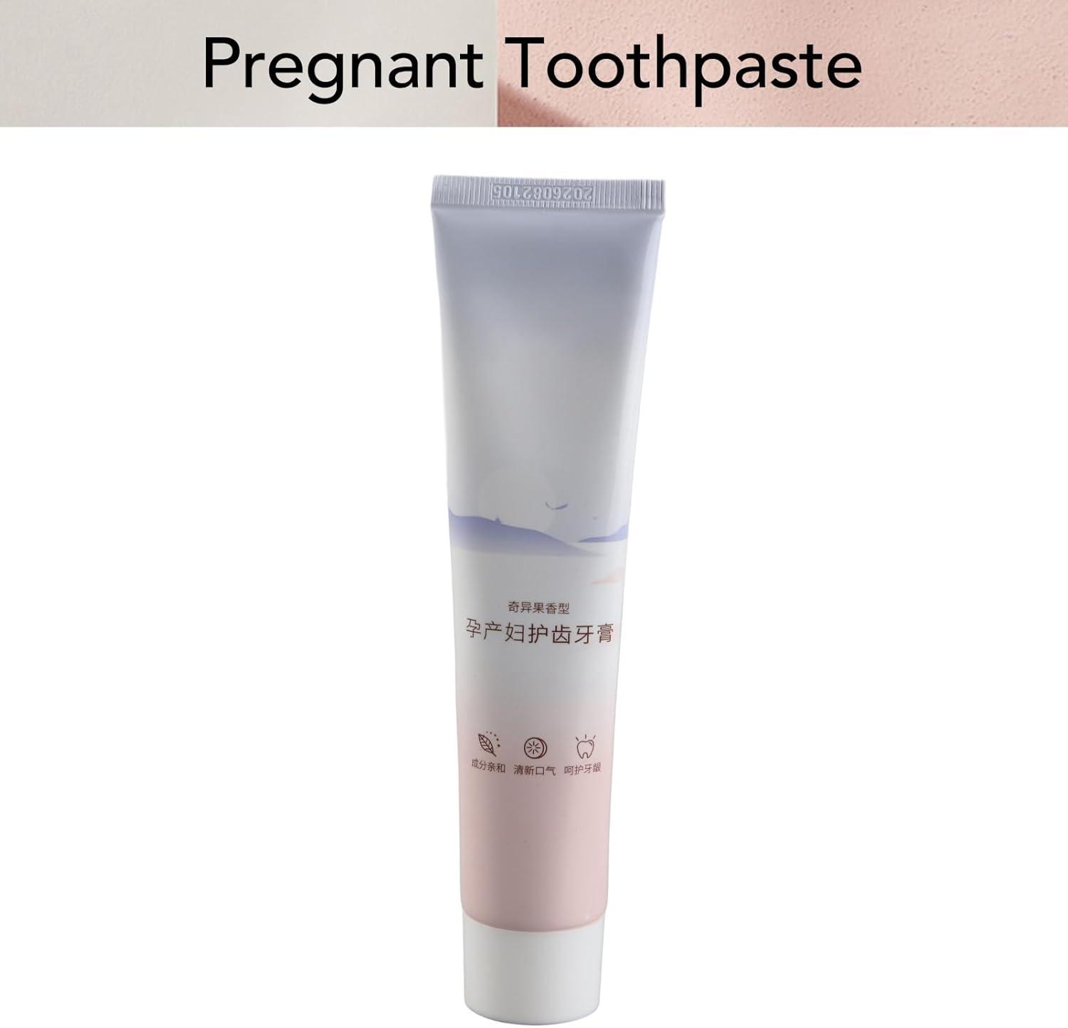 Fluoride-Free Toothpaste for Pregnant Women - 100g Gentle Fruity ...