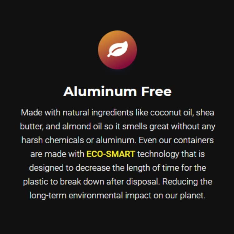 TABBOO Hygiene Stick | All-Natural & Aluminum-Free Deodorant for Whole ...