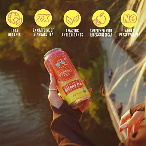 Certified Organic Weird Tea - White Peach Oolong Flavor | Functional ...