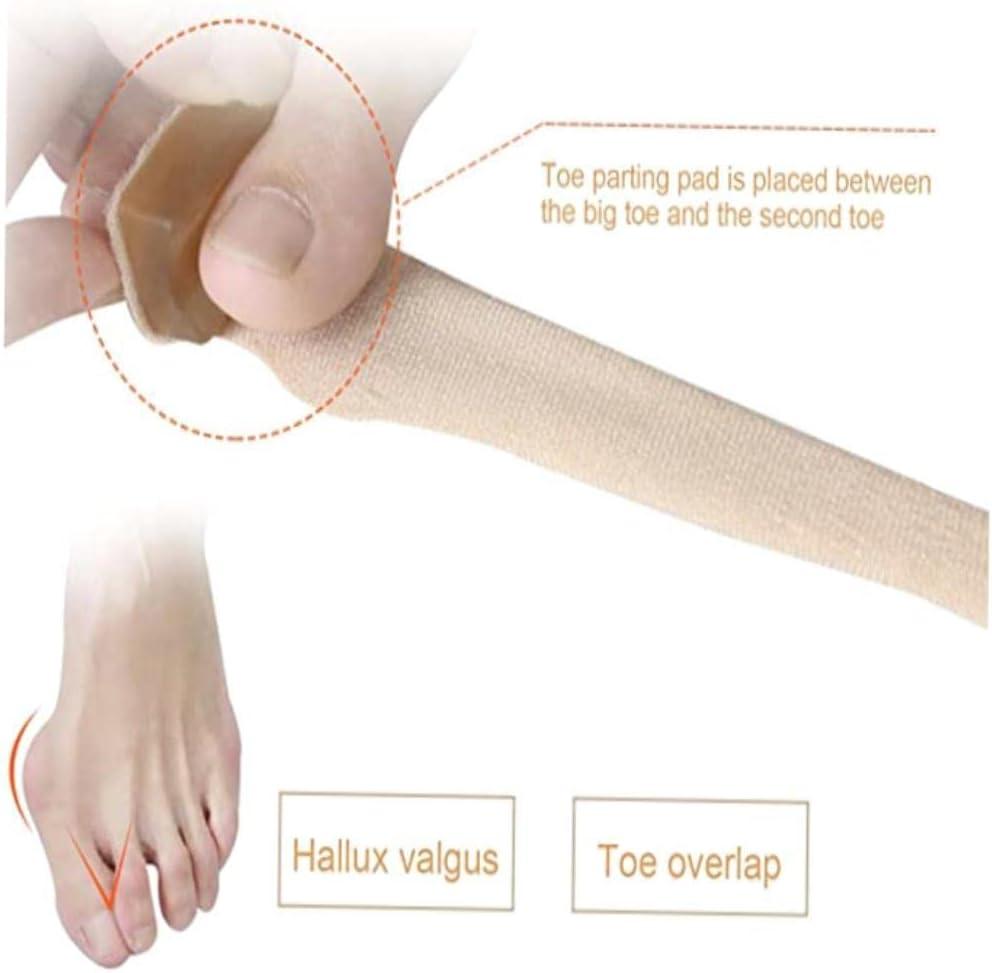 3 Pack Elastic Toe Correctors - Comfortable Fabric Straighteners for ...