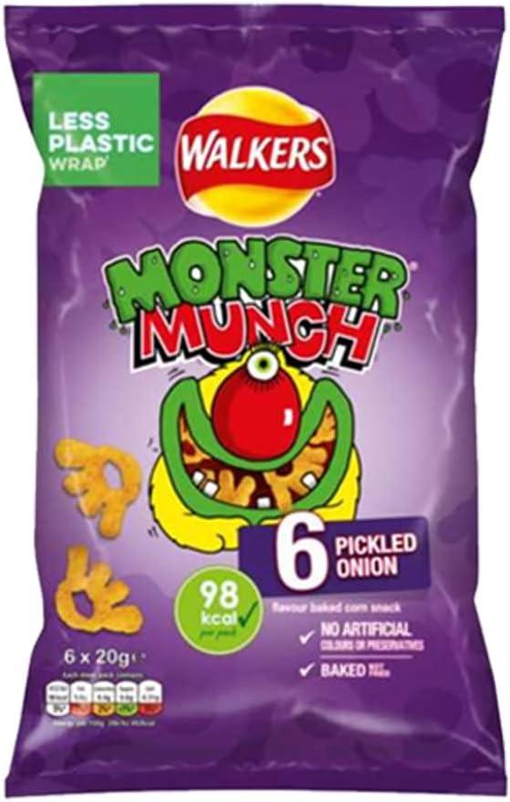 Walkers Original Variety of Snacks & Crisps Sharing bag Multi Pack Bags ...