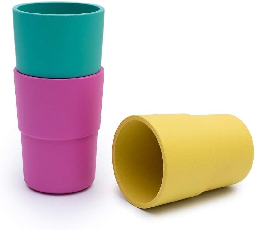 bobo&boo Plant-Based Kids Cups - Melamine & BPA Free, Eco-Friendly ...
