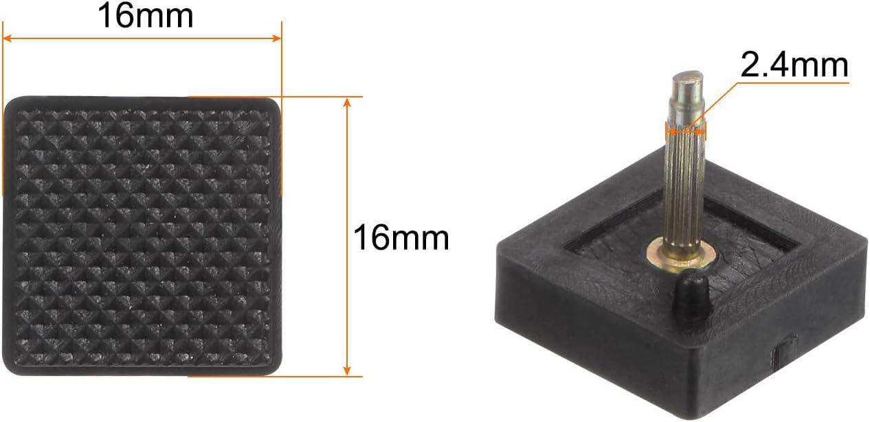 TPU Kitten Heel Replacement Tips for Women's High Heels - 3 Pairs, 2 ...